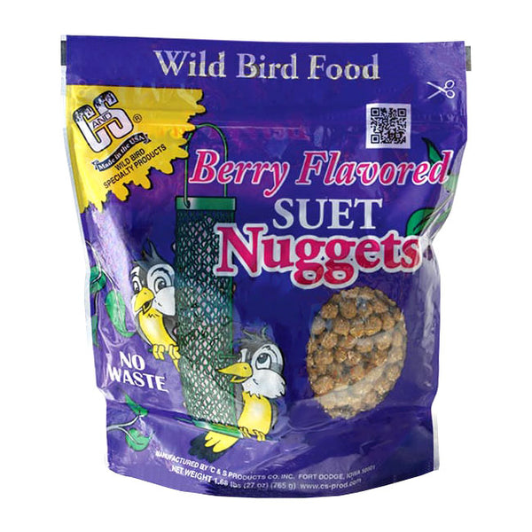 Berry Bliss Suet Nuggets – Pack of 4 – The Birdhouse Chick