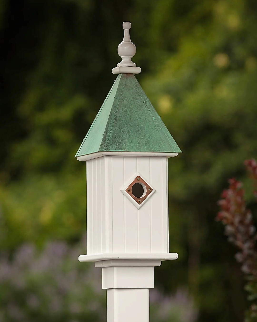 Copper Roof Bluebird House | Vinyl Bird Houses | PVC Birdhouse