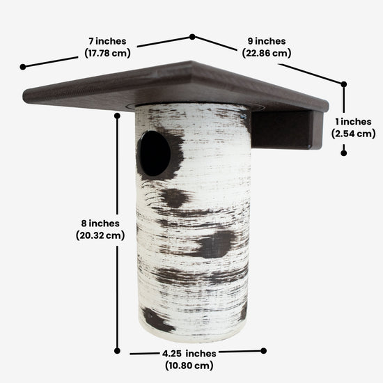 NABS Approved Bluedbird Nest Box | The Birdhouse Chick