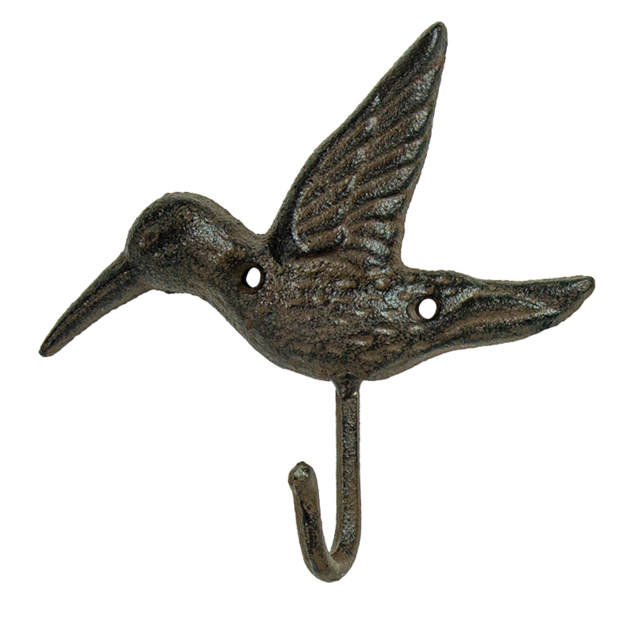 Cast Iron Hummingbird Hook