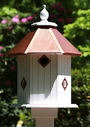 Vinyl Birdhouses | Dovecote Birdhouse | PVC Bird Houses – The Birdhouse ...