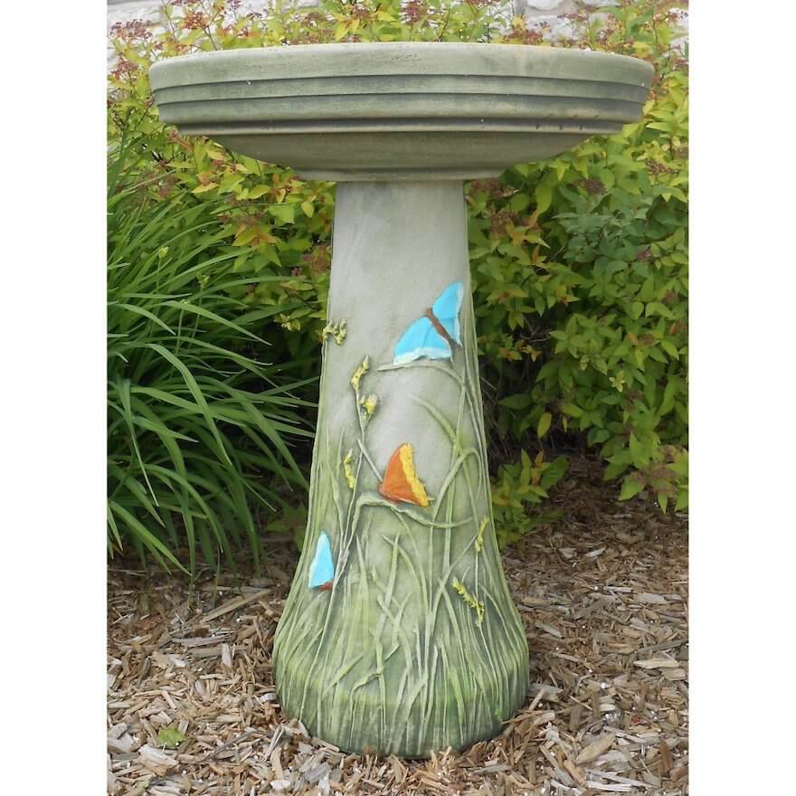 Concrete Bird Bath Tops