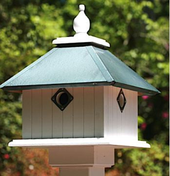 Vinyl Birdhouses | Dovecote Birdhouse | PVC Bird Houses – The Birdhouse ...