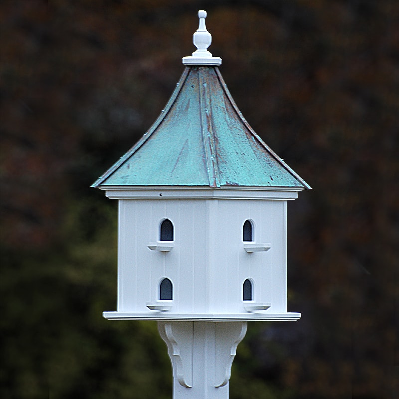 Copper or PVC Purple Martin Birdhouses | The Birdhouse Chick