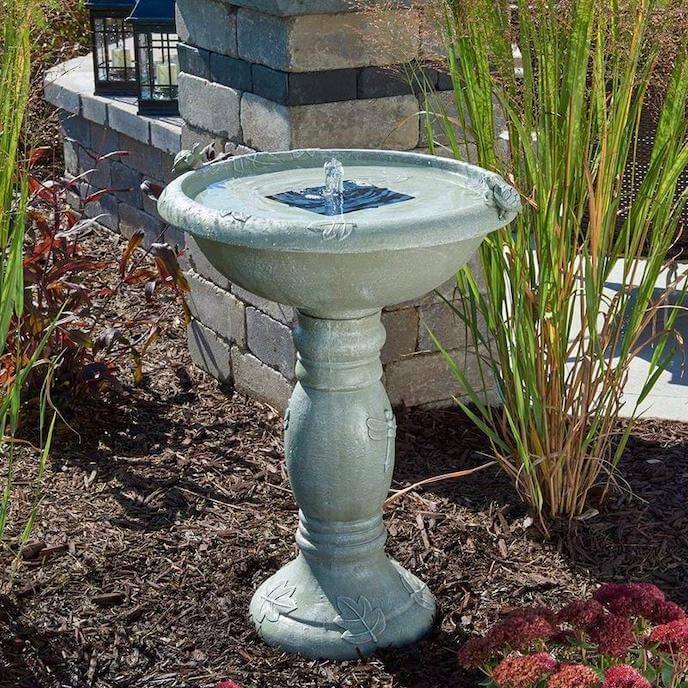 Moving Water Bird Baths & Bird Bath Fountains for Your Yard