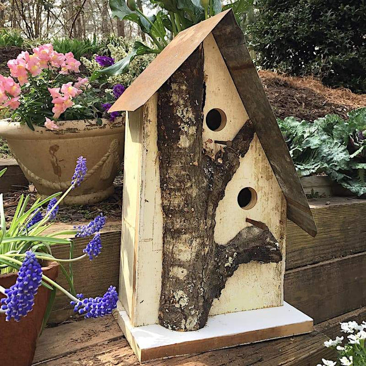 Church Birdhouses | Tall & Rustic Birdhouse – The Birdhouse Chick