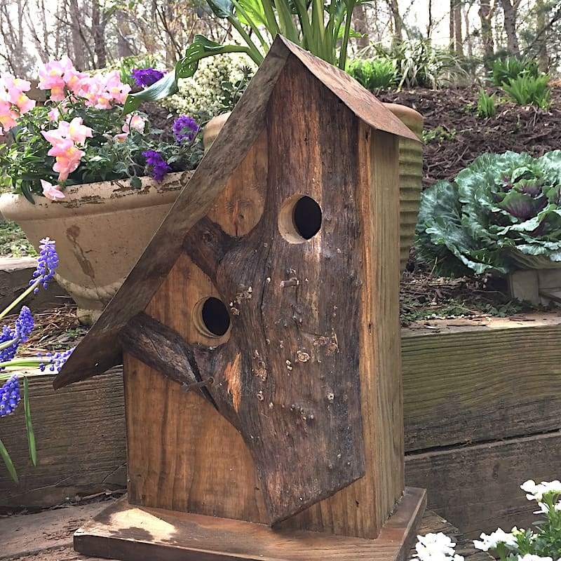 Church Birdhouses | Tall & Rustic Birdhouse – The Birdhouse Chick
