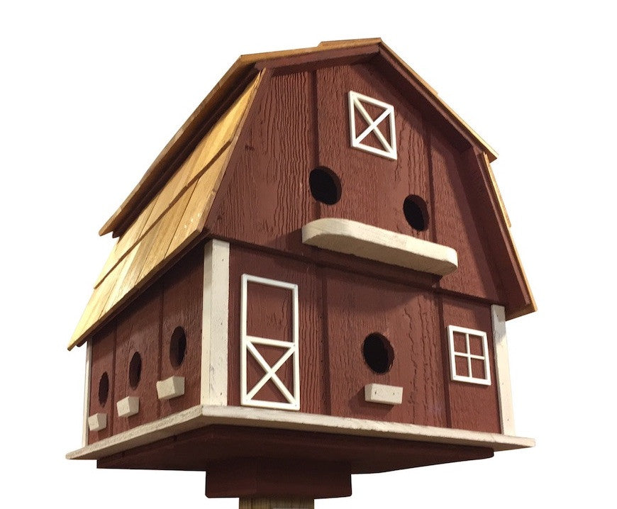Rustic Purple Martin House