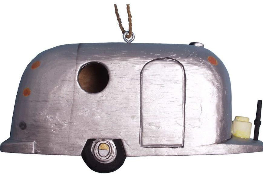 Rv Bird House Designs Vintage Camper Bird House Or Scale Model. 2
